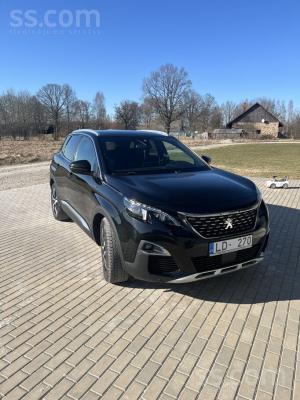 Melns Peugeot 3008 2019 Valmiera, ar dzinēja tilpumu 1.50 L un nobraukumu 166 tūkst. km par 13400 €, foto 7 vietnē AUTOMOTO.COM.LV