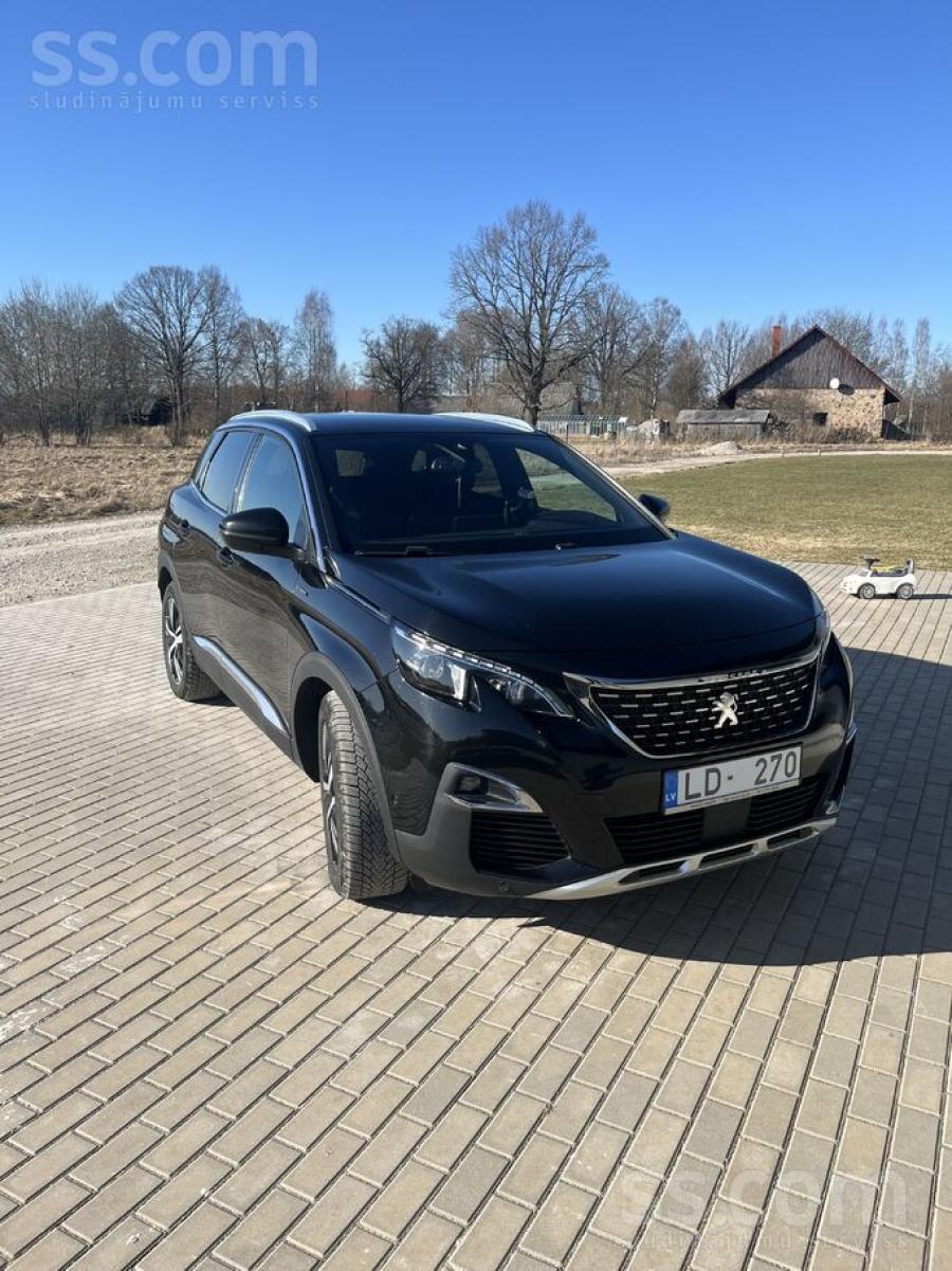Melns Peugeot 3008 2019 Valmiera, ar dzinēja tilpumu 1.50 L un nobraukumu 166 tūkst. km par 13400 €, foto 7 vietnē AUTOMOTO.COM.LV
