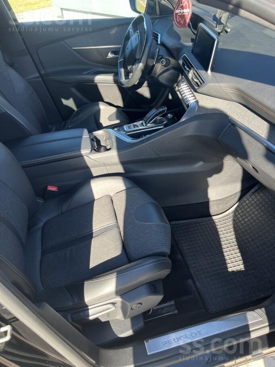 Melns Peugeot 3008 2019 Valmiera, ar dzinēja tilpumu 1.50 L un nobraukumu 166 tūkst. km par 13400 €, foto 9 vietnē AUTOMOTO.COM.LV