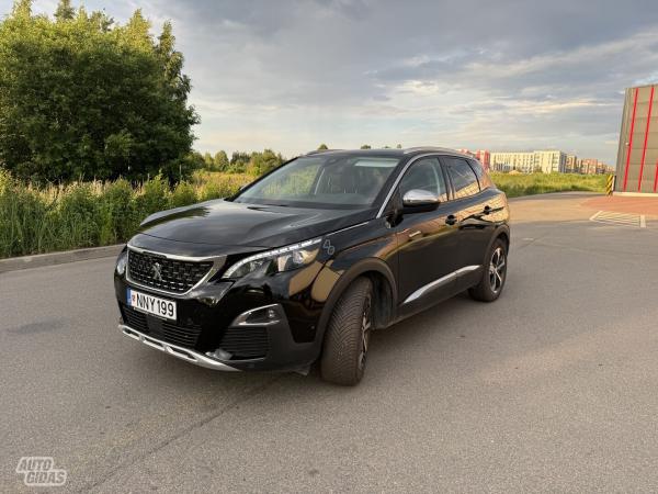 Melns Peugeot 3008 2019 Viļņa, ar dzinēja tilpumu 1.20 L un nobraukumu 144 tūkst. km par 14200 €, foto 1 vietnē AUTOMOTO.COM.LV
