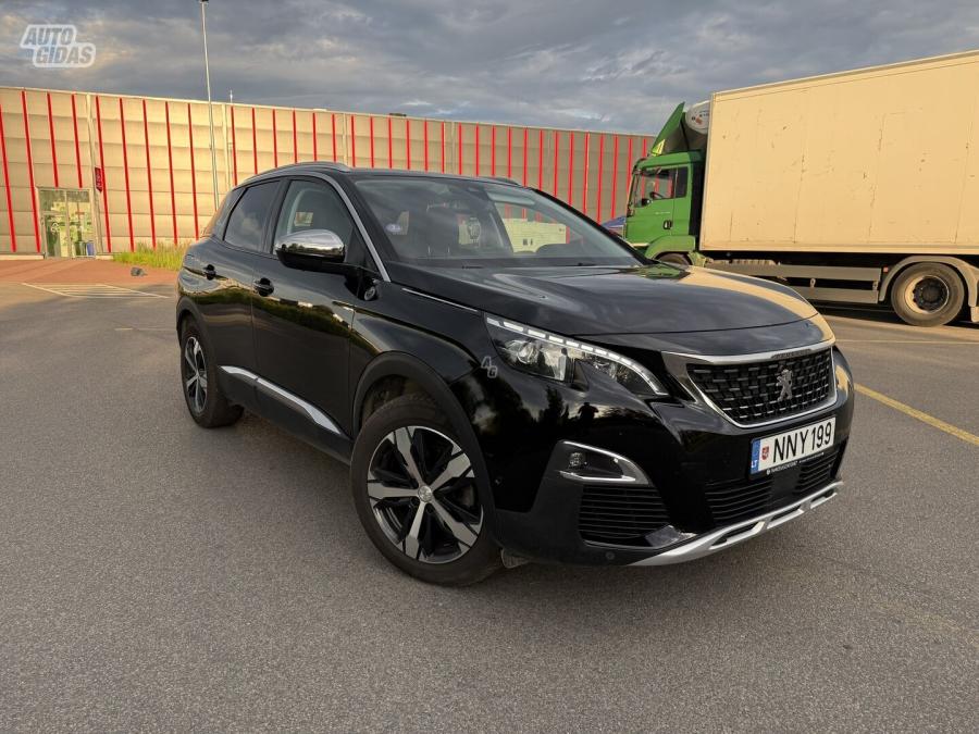 Melns Peugeot 3008 2019 Viļņa, ar dzinēja tilpumu 1.20 L un nobraukumu 144 tūkst. km par 14200 €, foto 3 vietnē AUTOMOTO.COM.LV