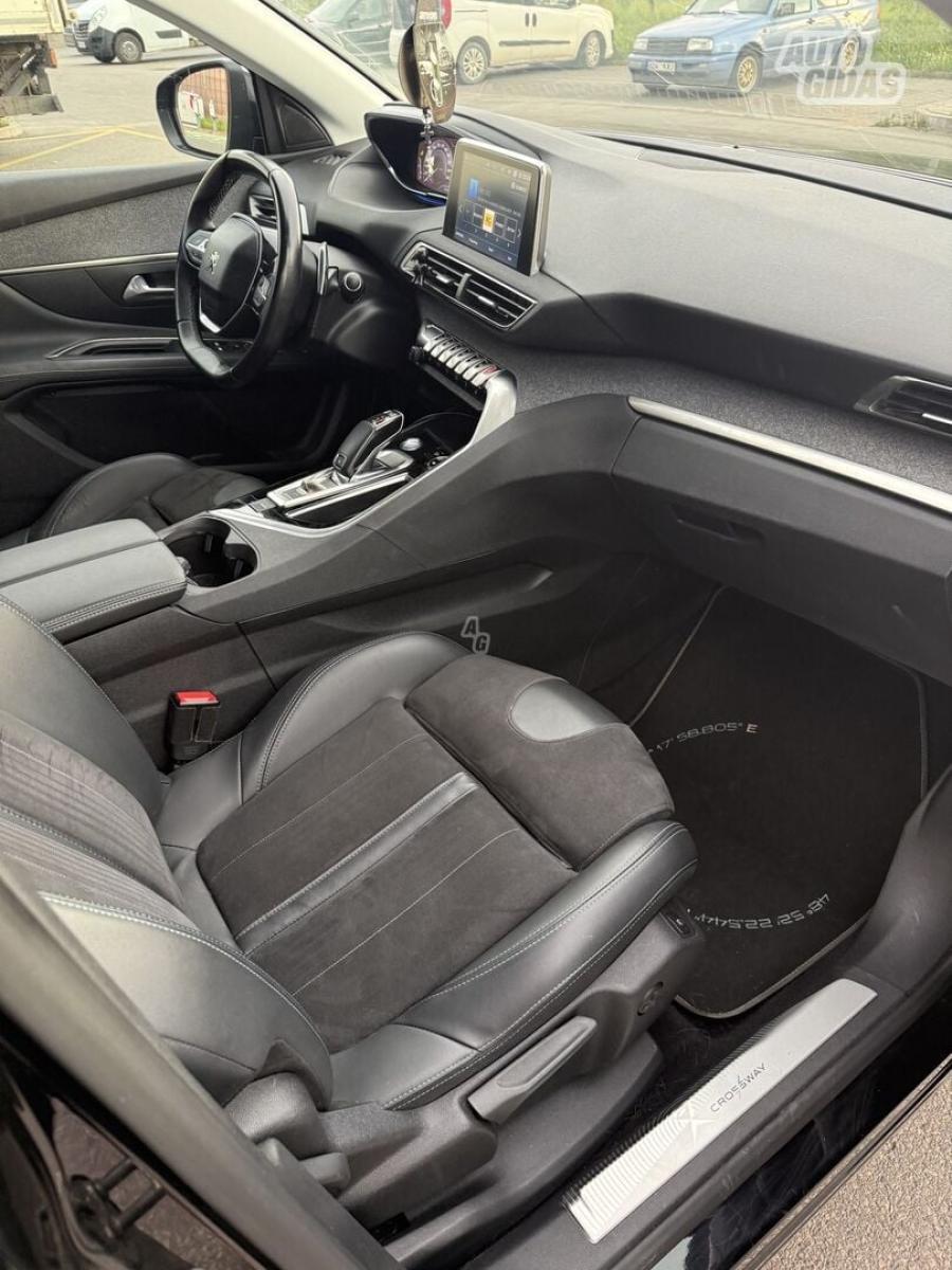 Melns Peugeot 3008 2019 Viļņa, ar dzinēja tilpumu 1.20 L un nobraukumu 144 tūkst. km par 14200 €, foto 15 vietnē AUTOMOTO.COM.LV