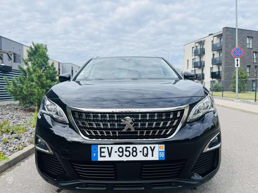 Черный Пежо 3008 2019 в Каунас, объемом двигателя 1.56 л и пробегом 215 тыс. км за 11500 €, фото 6 на AUTOMOTO.COM.LV