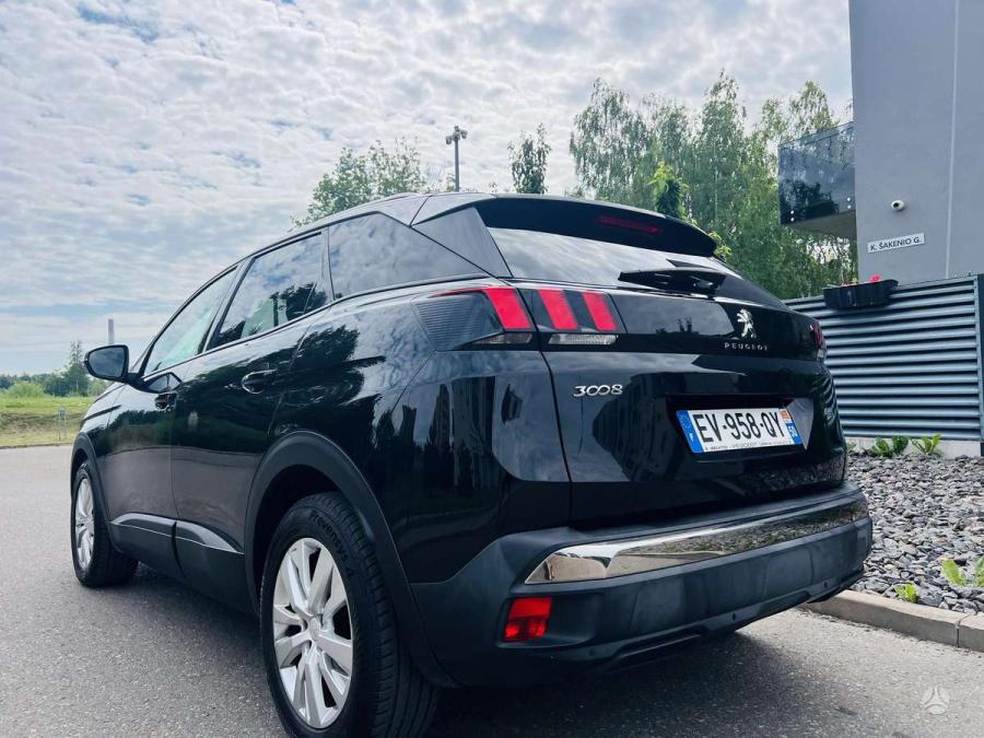 Черный Пежо 3008 2019 в Каунас, объемом двигателя 1.56 л и пробегом 215 тыс. км за 11500 €, фото 7 на AUTOMOTO.COM.LV