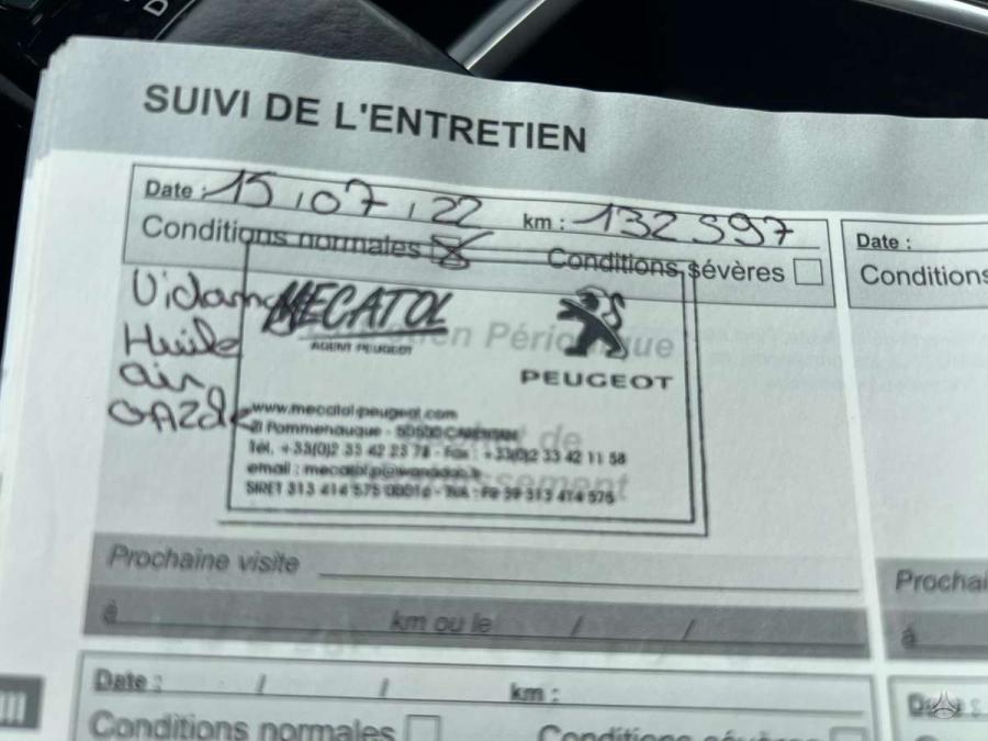 Черный Пежо 3008 2019 в Каунас, объемом двигателя 1.56 л и пробегом 215 тыс. км за 11500 €, фото 34 на AUTOMOTO.COM.LV