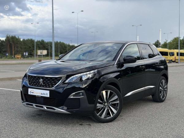 Melns Peugeot 3008 2019 Viļņa, ar dzinēja tilpumu 1.20 L un nobraukumu 207 tūkst. km par 9800 €, foto  vietnē AUTOMOTO.COM.LV
