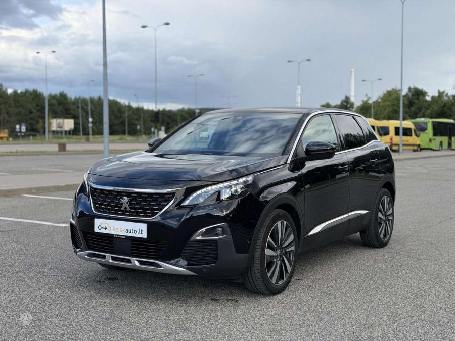 Черный Пежо 3008 2019 в Вильнюс, объемом двигателя 1.20 л и пробегом 207 тыс. км за 9800 €, фото 7 на AUTOMOTO.COM.LV