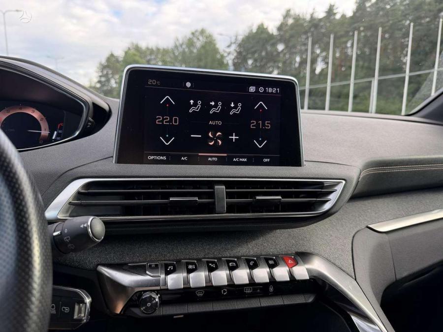 Черный Пежо 3008 2019 в Вильнюс, объемом двигателя 1.20 л и пробегом 207 тыс. км за 9800 €, фото 17 на AUTOMOTO.COM.LV