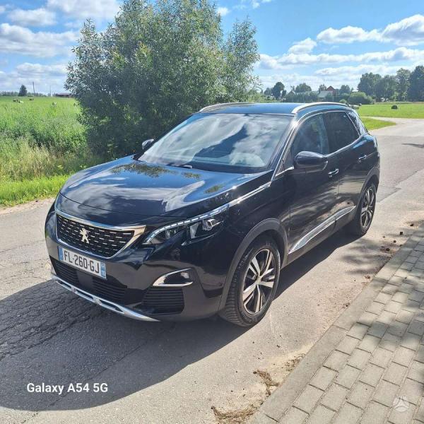 Black Peugeot 3008 2019 in Taurage, with an engine capacity of 1.50 L and mileage of 133 thousand km for 13900 €, photo 3 on AUTOMOTO.COM.LV