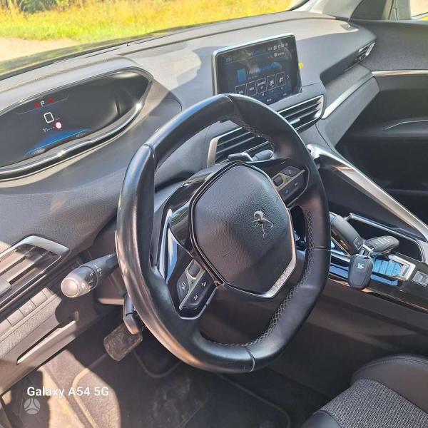 Black Peugeot 3008 2019 in Taurage, with an engine capacity of 1.50 L and mileage of 133 thousand km for 13900 €, photo 10 on AUTOMOTO.COM.LV