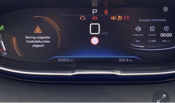 Black Peugeot 3008 2019 in Kaunas, with an engine capacity of 1.20 L and mileage of 90 thousand km for 5850 €, photo 7 on AUTOMOTO.COM.LV