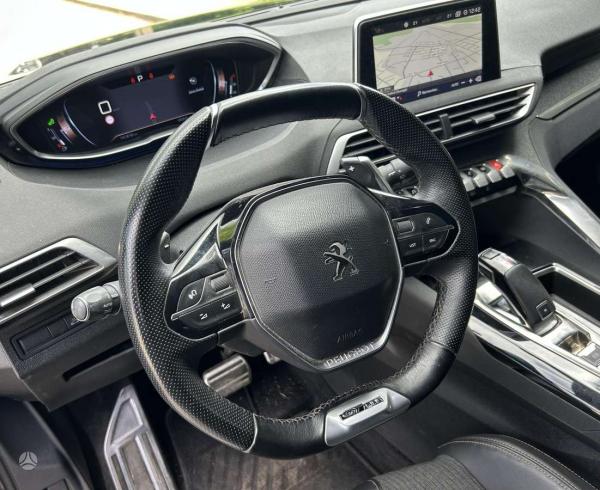 Black Peugeot 3008 2019 in Taurage, with an engine capacity of 1.60 L and mileage of 131 thousand km for 12800 €, photo 10 on AUTOMOTO.COM.LV