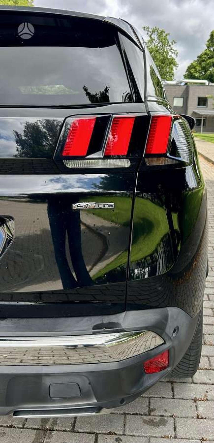 Melns Peugeot 3008 2019 Tauragė, ar dzinēja tilpumu 1.60 L un nobraukumu 131 tūkst. km par 12800 €, foto 21 vietnē AUTOMOTO.COM.LV