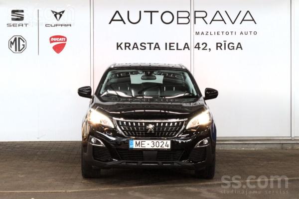 Черный Пежо 3008 2019 в Рига, объемом двигателя 1.50 л и пробегом 96 тыс. км за 13490 €, фото 2 на AUTOMOTO.COM.LV