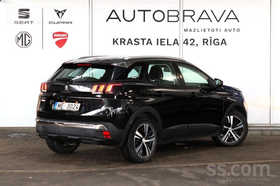 Black Peugeot 3008 2019 in Riga, with an engine capacity of 1.50 L and mileage of 96 thousand km for 13490 €, photo 9 on AUTOMOTO.COM.LV