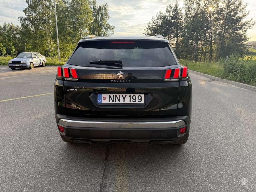 Melns Peugeot 3008 2019 Viļņa, ar dzinēja tilpumu 1.20 L un nobraukumu 144 tūkst. km par 12000 €, foto 6 vietnē AUTOMOTO.COM.LV