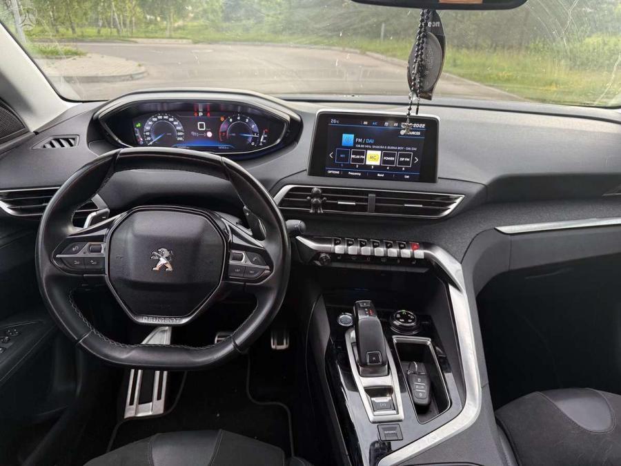 Melns Peugeot 3008 2019 Viļņa, ar dzinēja tilpumu 1.20 L un nobraukumu 144 tūkst. km par 12000 €, foto 12 vietnē AUTOMOTO.COM.LV