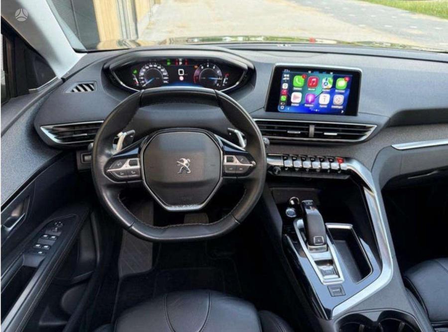 Black Peugeot 3008 2019 in Kaunas, with an engine capacity of 1.20 L and mileage of 231 thousand km for 12150 €, photo 23 on AUTOMOTO.COM.LV