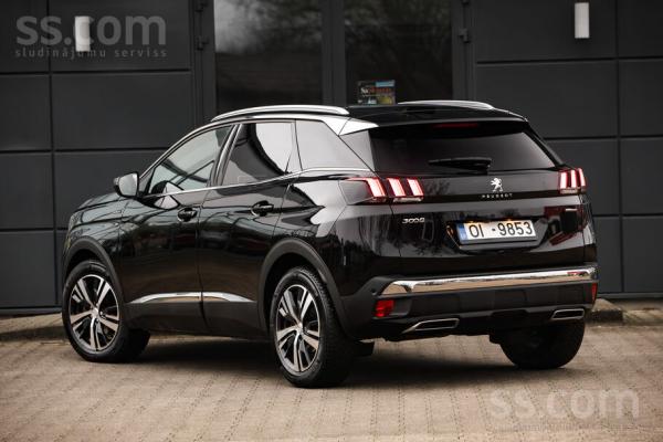 Black Peugeot 3008 2020 in Jelgava, with an engine capacity of 2.00 L and mileage of 163 thousand km for 15300 €, photo 6 on AUTOMOTO.COM.LV
