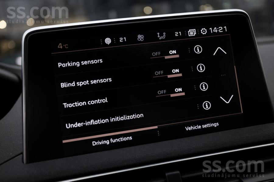 Черный Пежо 3008 2020 в Елгава, объемом двигателя 2.00 л и пробегом 163 тыс. км за 15300 €, фото 29 на AUTOMOTO.COM.LV