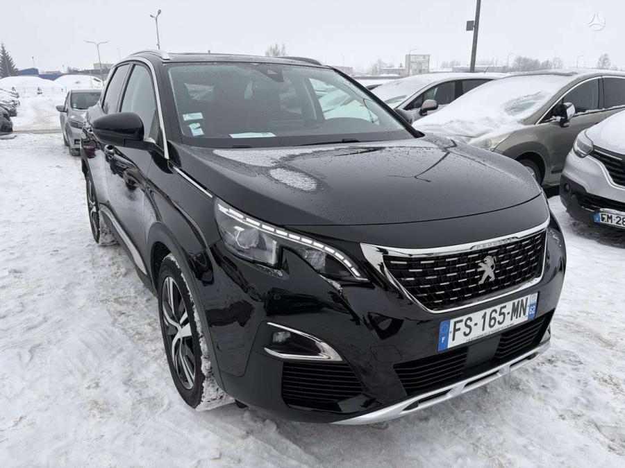 Black Peugeot 3008 2020 in Taurage, with an engine capacity of 1.20 L and mileage of 97 thousand km for 11900 €, photo 3 on AUTOMOTO.COM.LV
