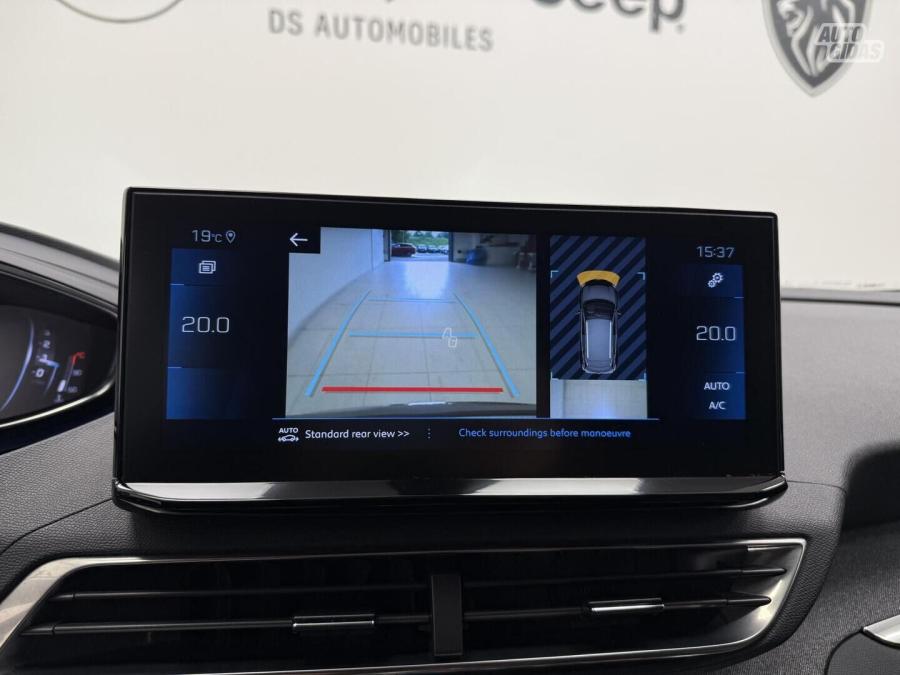 Black Peugeot 3008 2020 in Vilnius, with an engine capacity of 1.20 L and mileage of 103 thousand km for 17990 €, photo 26 on AUTOMOTO.COM.LV