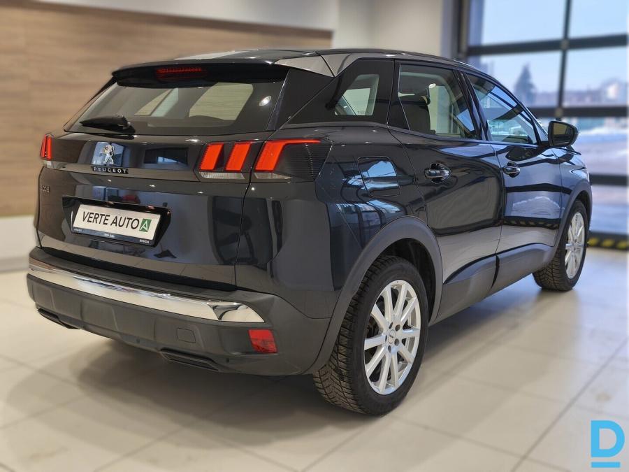 Black Peugeot 3008 2020 in Riga, with an engine capacity of 1.50 L and mileage of 156 thousand km for 14500 €, photo 4 on AUTOMOTO.COM.LV
