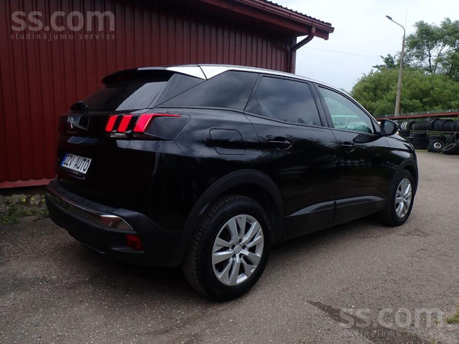 Melns Peugeot 3008 2020 Liepāja, ar dzinēja tilpumu 1.20 L un nobraukumu 143 tūkst. km par 11950 €, foto 3 vietnē AUTOMOTO.COM.LV