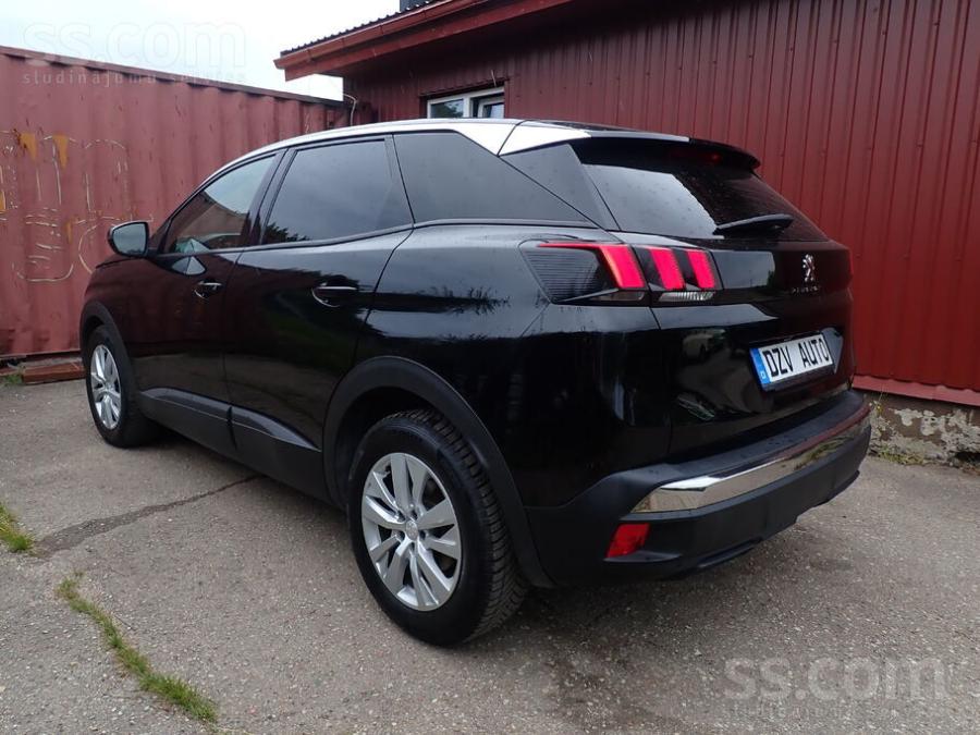 Melns Peugeot 3008 2020 Liepāja, ar dzinēja tilpumu 1.20 L un nobraukumu 143 tūkst. km par 11950 €, foto 4 vietnē AUTOMOTO.COM.LV