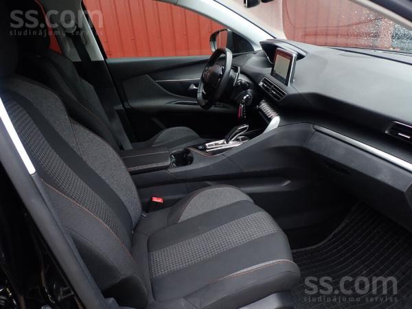 Black Peugeot 3008 2020 in Liepaja, with an engine capacity of 1.20 L and mileage of 143 thousand km for 11950 €, photo 6 on AUTOMOTO.COM.LV