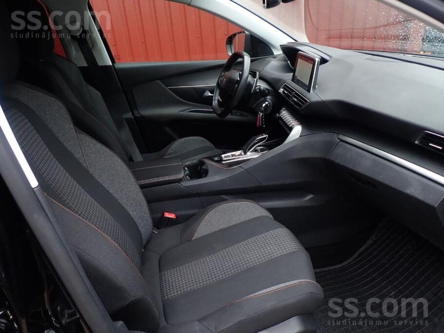 Melns Peugeot 3008 2020 Liepāja, ar dzinēja tilpumu 1.20 L un nobraukumu 143 tūkst. km par 11950 €, foto 7 vietnē AUTOMOTO.COM.LV