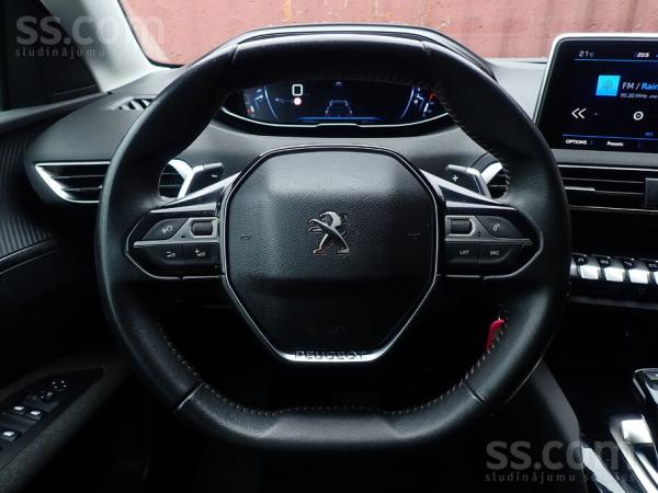 Black Peugeot 3008 2020 in Liepaja, with an engine capacity of 1.20 L and mileage of 143 thousand km for 11950 €, photo 8 on AUTOMOTO.COM.LV