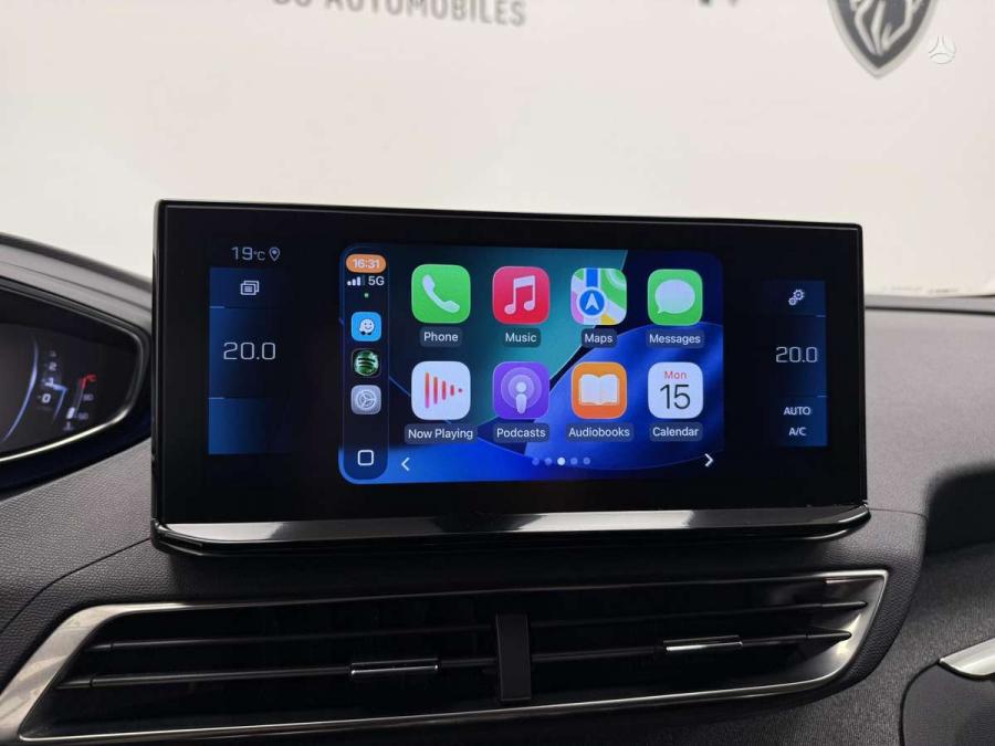 Melns Peugeot 3008 2020 Viļņa, ar dzinēja tilpumu 1.20 L un nobraukumu 103 tūkst. km par 17990 €, foto 21 vietnē AUTOMOTO.COM.LV