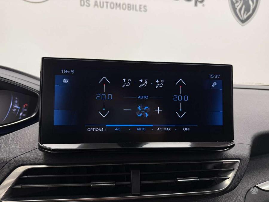 Melns Peugeot 3008 2020 Viļņa, ar dzinēja tilpumu 1.20 L un nobraukumu 103 tūkst. km par 17990 €, foto 23 vietnē AUTOMOTO.COM.LV