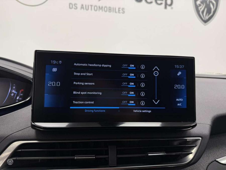 Melns Peugeot 3008 2020 Viļņa, ar dzinēja tilpumu 1.20 L un nobraukumu 103 tūkst. km par 17990 €, foto 25 vietnē AUTOMOTO.COM.LV