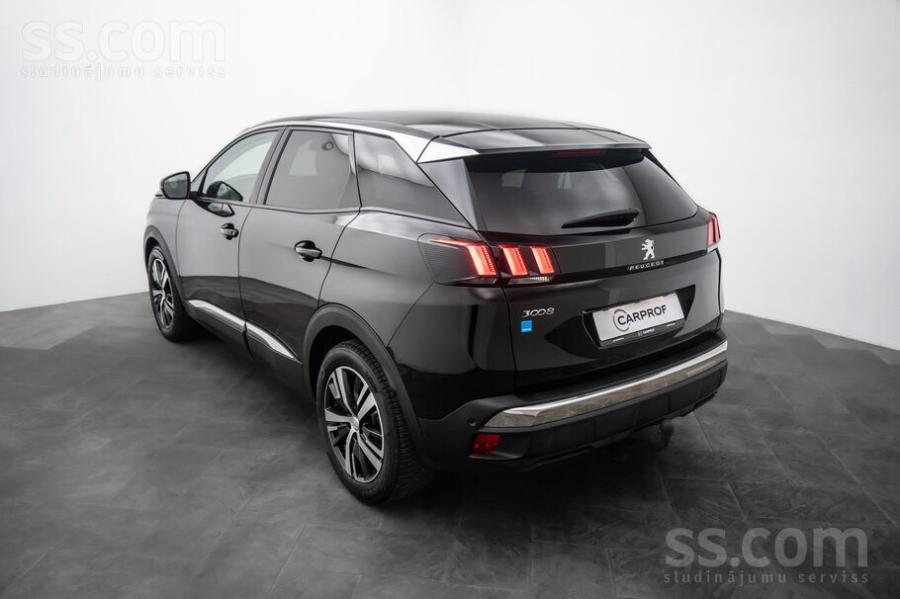 Black Peugeot 3008 2020 in Tallinn, with an engine capacity of 1.20 L and mileage of 139 thousand km for 13999 €, photo 9 on AUTOMOTO.COM.LV