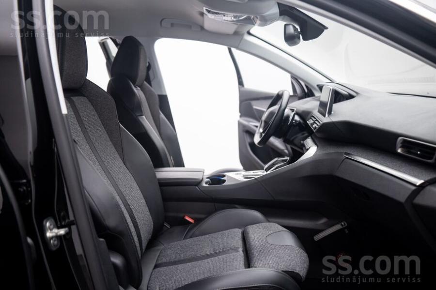 Black Peugeot 3008 2020 in Tallinn, with an engine capacity of 1.20 L and mileage of 139 thousand km for 13999 €, photo 14 on AUTOMOTO.COM.LV