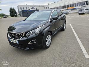 Melns Peugeot 3008 2020 Panevēža, ar dzinēja tilpumu 1.50 L un nobraukumu 253 tūkst. km par 9500 €, foto  vietnē AUTOMOTO.COM.LV