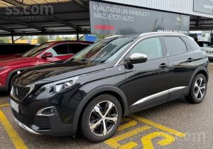 Melns Peugeot 3008 2020 Rīga, ar dzinēja tilpumu 1.50 L un nobraukumu 210 tūkst. km par 12500 €, foto  vietnē AUTOMOTO.COM.LV