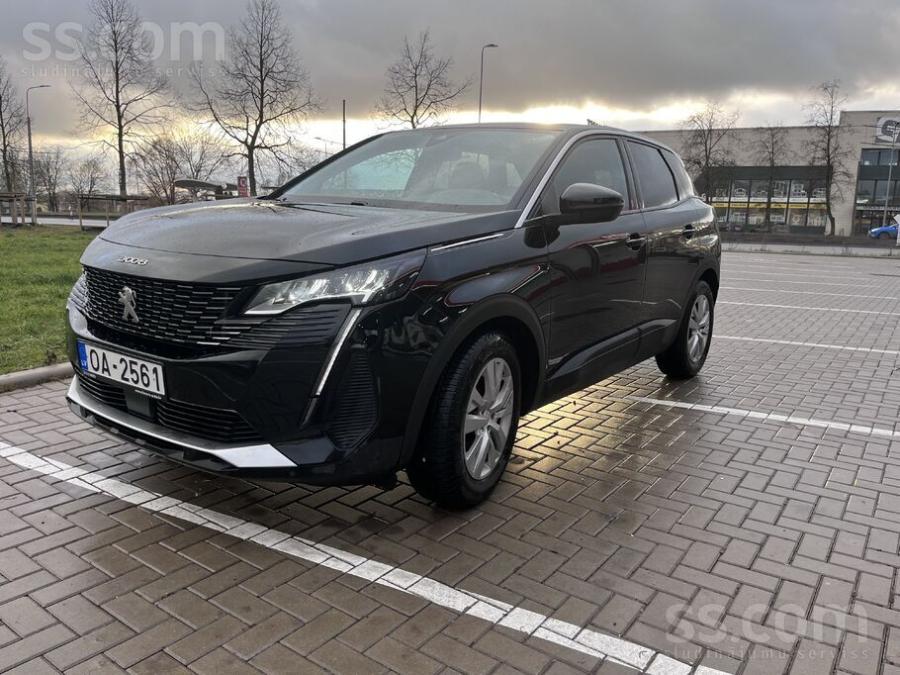 Melns Peugeot 3008 2021 Rīga, ar dzinēja tilpumu 1.20 L un nobraukumu 144 tūkst. km par 16200 €, foto 1 vietnē AUTOMOTO.COM.LV