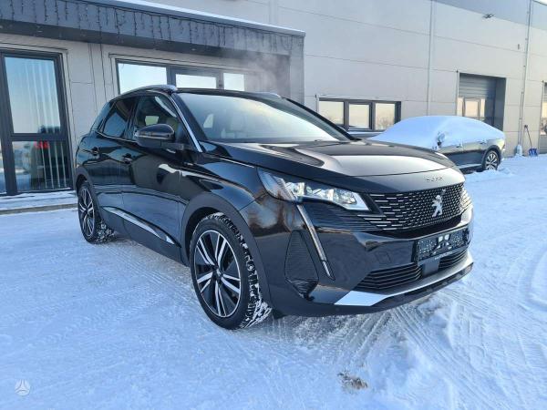 Black Peugeot 3008 2021 in Siauliai, with an engine capacity of 1.60 L and mileage of 144 thousand km for 20558 €, photo 3 on AUTOMOTO.COM.LV