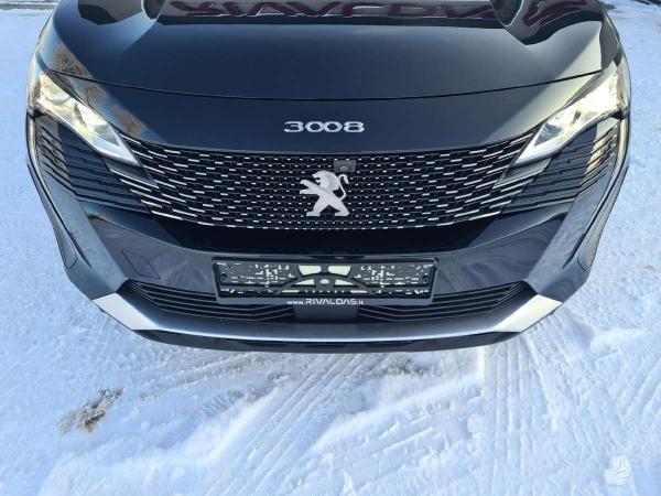 Black Peugeot 3008 2021 in Siauliai, with an engine capacity of 1.60 L and mileage of 144 thousand km for 20558 €, photo 6 on AUTOMOTO.COM.LV
