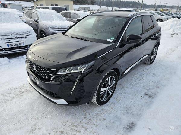 Black Peugeot 3008 2021 in Vilnius, with an engine capacity of 1.20 L and mileage of 144 thousand km for 13552 €, photo 3 on AUTOMOTO.COM.LV