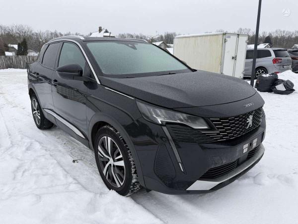 Black Peugeot 3008 2021 in Kaunas, with an engine capacity of 1.20 L and mileage of 161 thousand km for 14200 €, photo 3 on AUTOMOTO.COM.LV