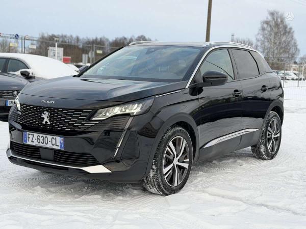 Melns Peugeot 3008 2021 Marijampole, ar dzinēja tilpumu 1.20 L un nobraukumu 151 tūkst. km par 14157 €, foto  vietnē AUTOMOTO.COM.LV