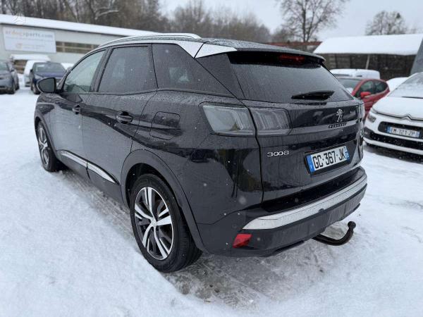 Black Peugeot 3008 2021 in Kaunas, with an engine capacity of 1.60 L and mileage of 235 thousand km for 11737 €, photo 4 on AUTOMOTO.COM.LV