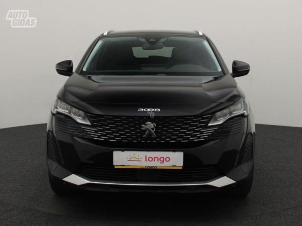 Black Peugeot 3008 2021 in Vilnius, with an engine capacity of 1.20 L and mileage of 158 thousand km for 14199 €, photo 3 on AUTOMOTO.COM.LV