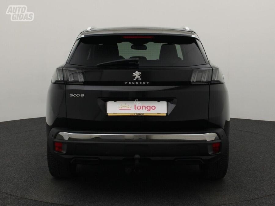 Black Peugeot 3008 2021 in Vilnius, with an engine capacity of 1.20 L and mileage of 158 thousand km for 14199 €, photo 5 on AUTOMOTO.COM.LV