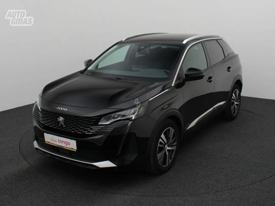 Melns Peugeot 3008 2021 Viļņa, ar dzinēja tilpumu 1.20 L un nobraukumu 141 tūkst. km par 15199 €, foto 1 vietnē AUTOMOTO.COM.LV