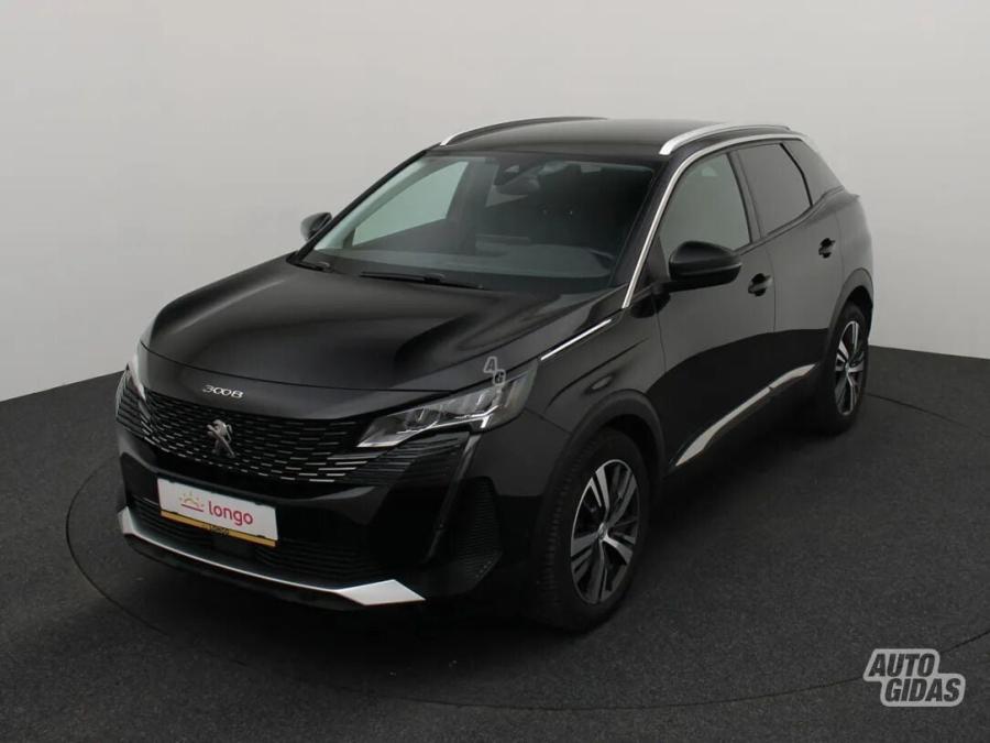 Melns Peugeot 3008 2021 Viļņa, ar dzinēja tilpumu 1.20 L un nobraukumu 115 tūkst. km par 16199 €, foto 1 vietnē AUTOMOTO.COM.LV